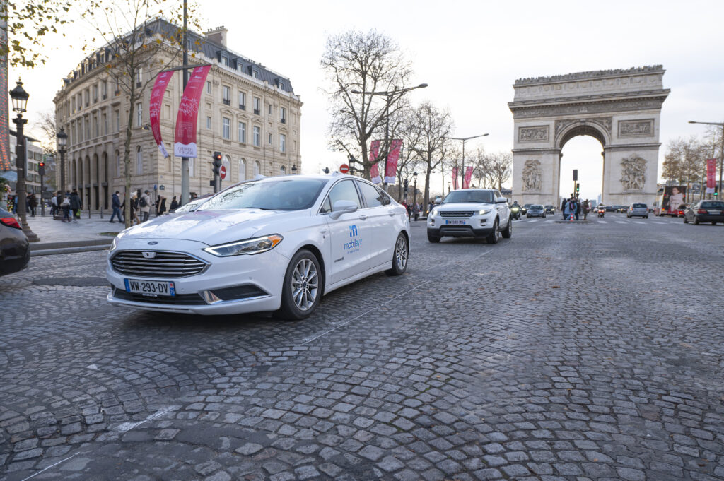 Robotaxis da Mobileye vão estrear em Paris