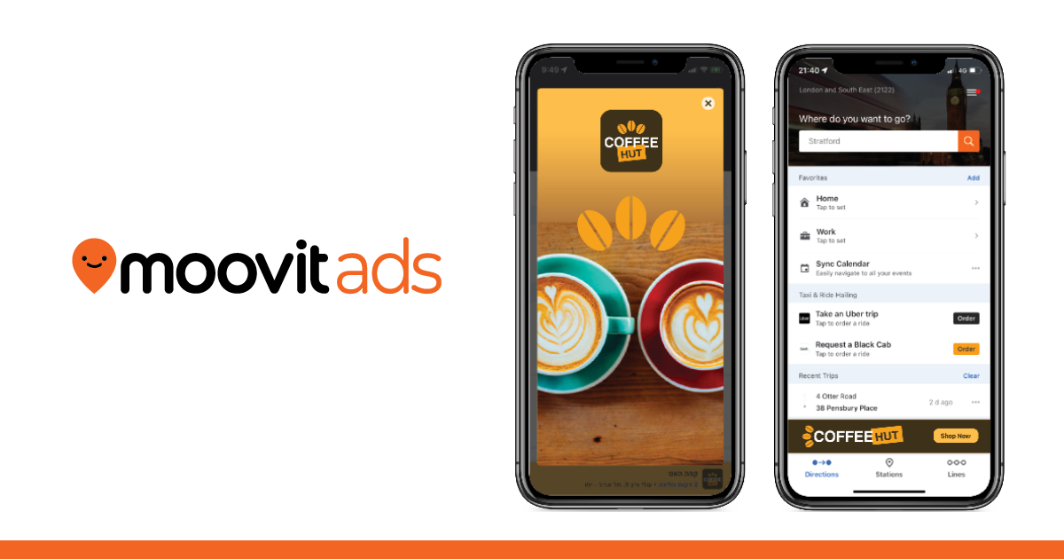 Moovit Ads lança mapa de calor