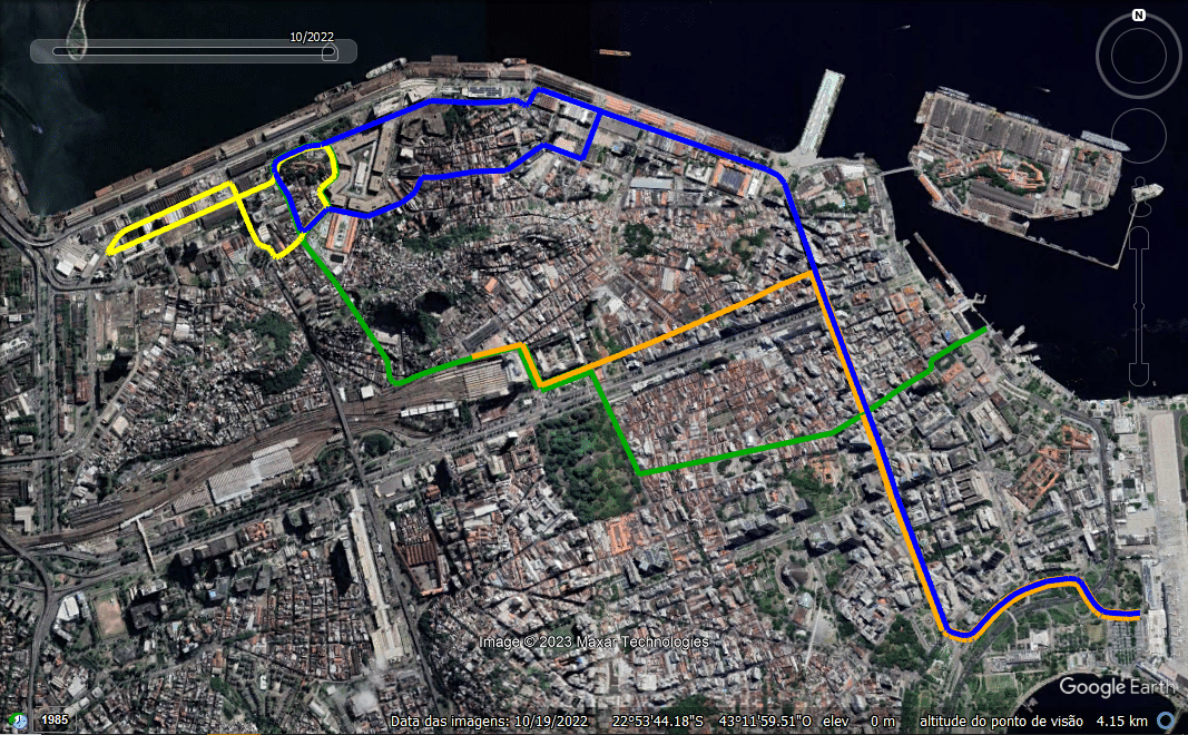 Rio: obras do Terminal Gentileza alteram circulação do VLT