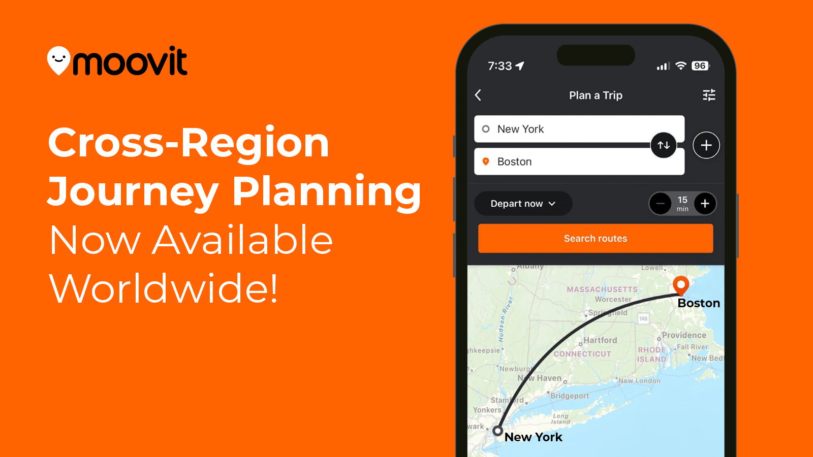 Moovit launches cross-regional journey planner worldwide - Moovit