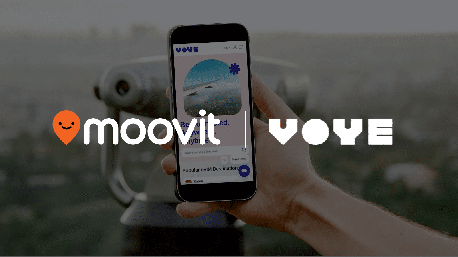 Moovit and Voye partner up and empower travelers to effortlessly navigate the world - Moovit