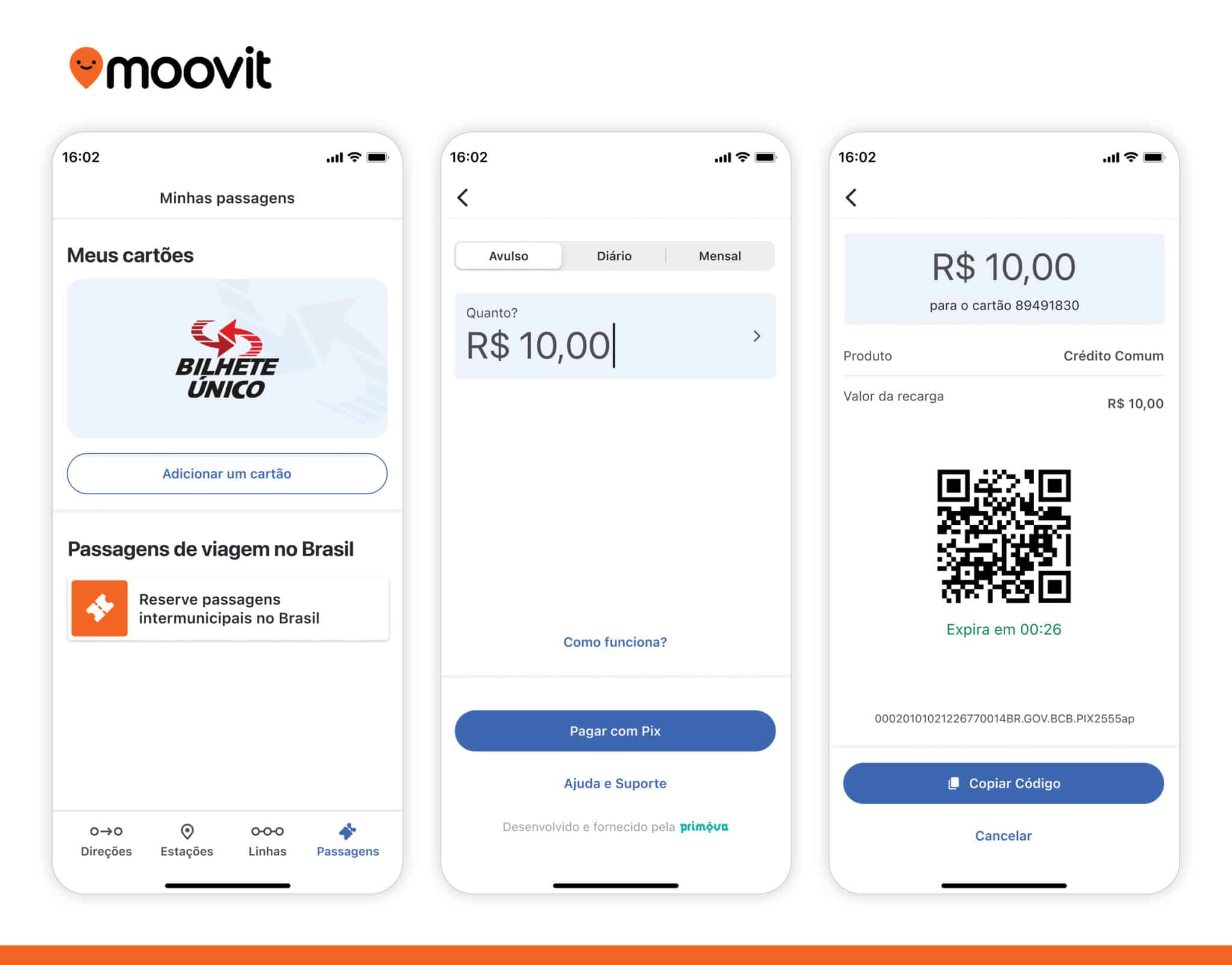 Carregue seu Bilhete Único direto no Moovit - Moovit
